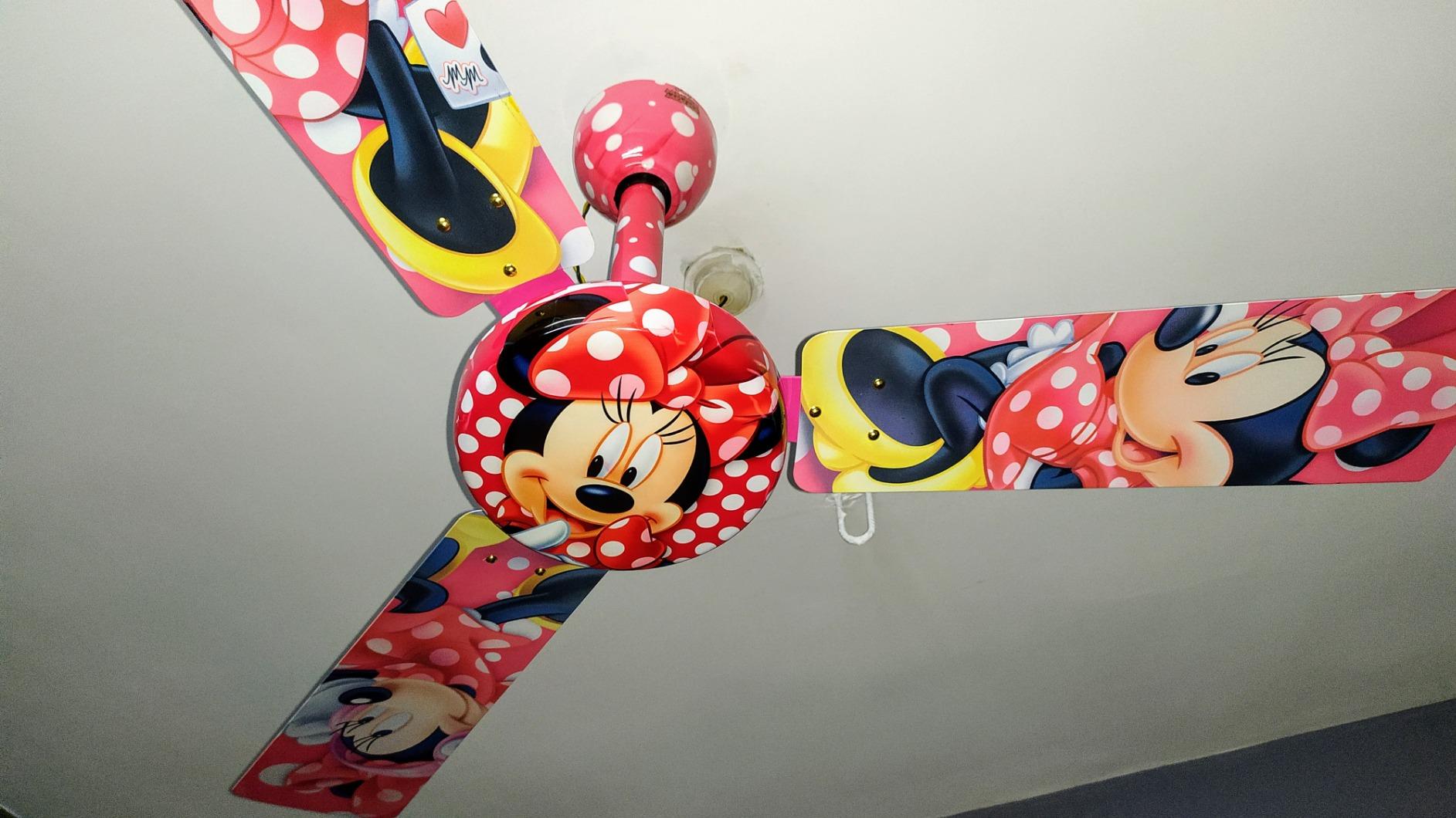 Buy Bajaj Disney Minnie Mouse 1200mm Ceiling Fan Online at Low Prices ...