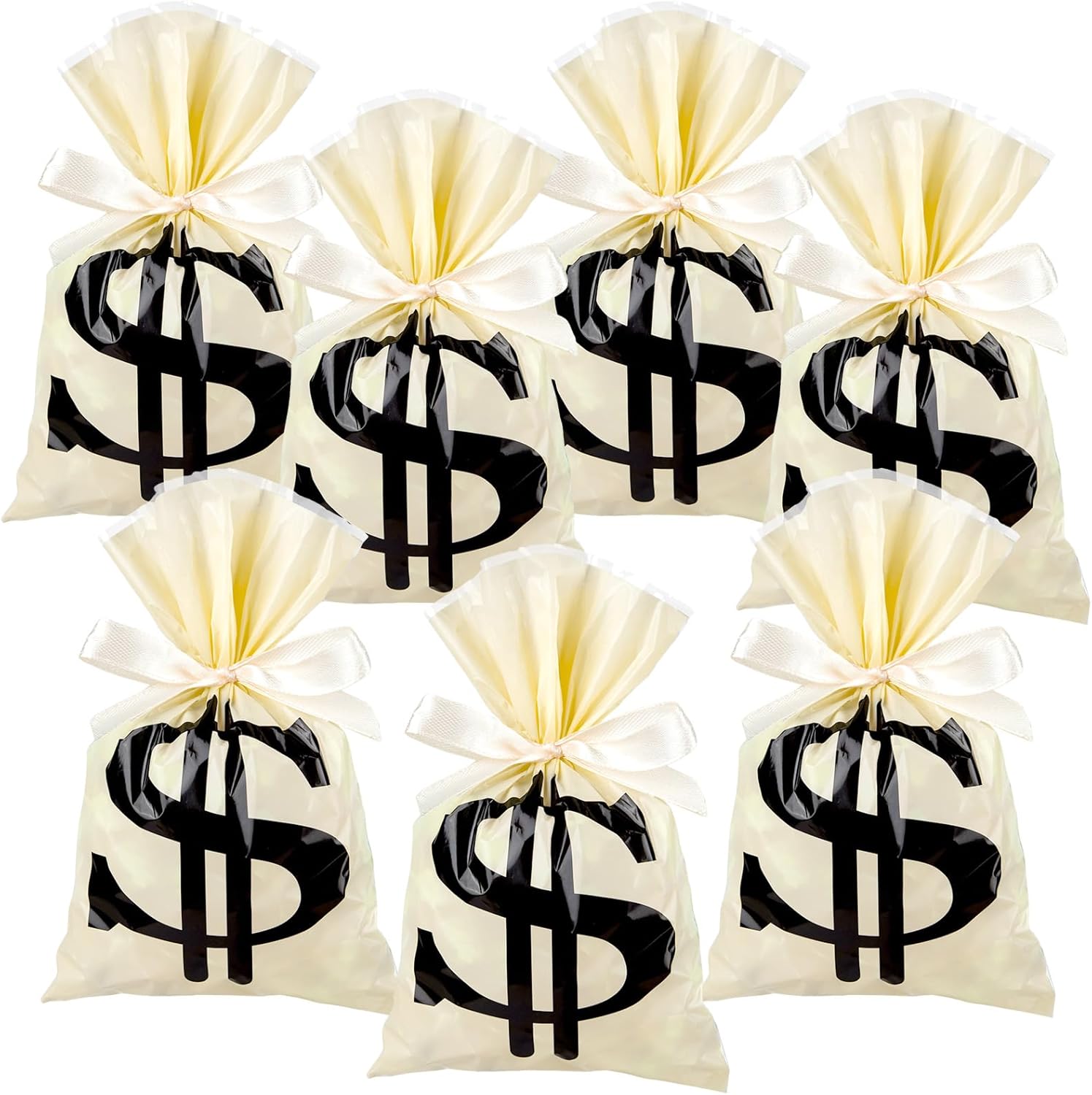 Amazon.com: HLARTNET 160 Pcs Money Treat Bags, Dollar Sign Party Favor ...