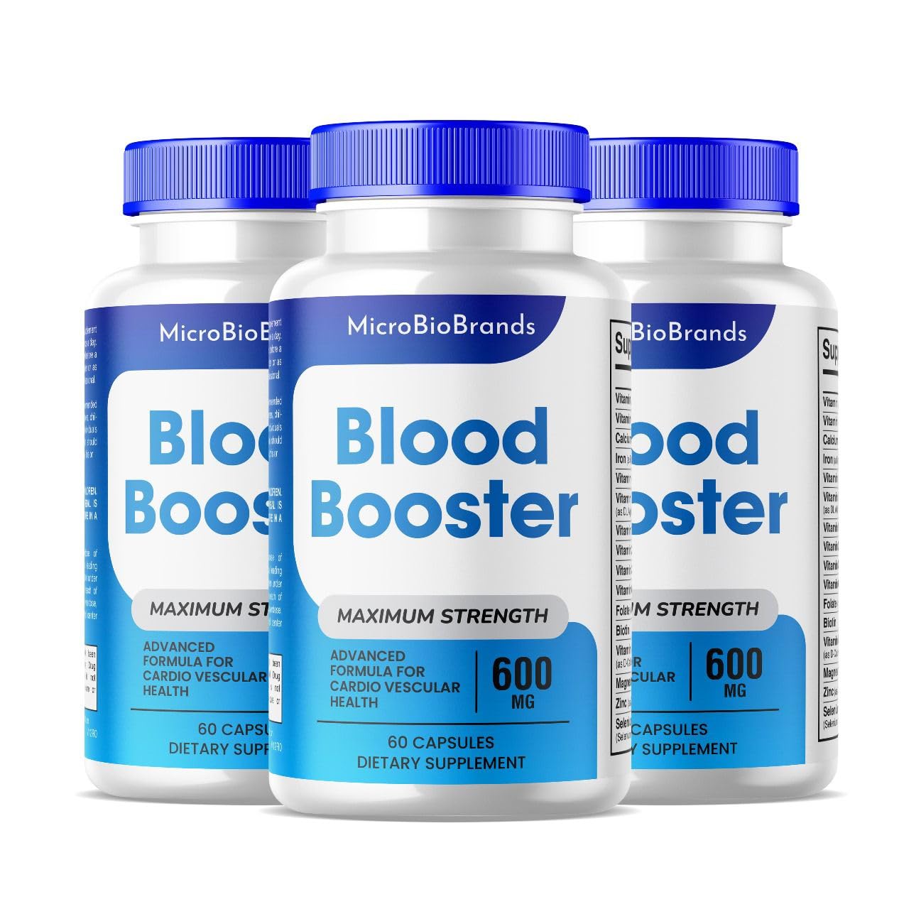 Amazon.com: (3 Pack) MicroBio Blood Booster Capsules, Micro Bio Blood ...