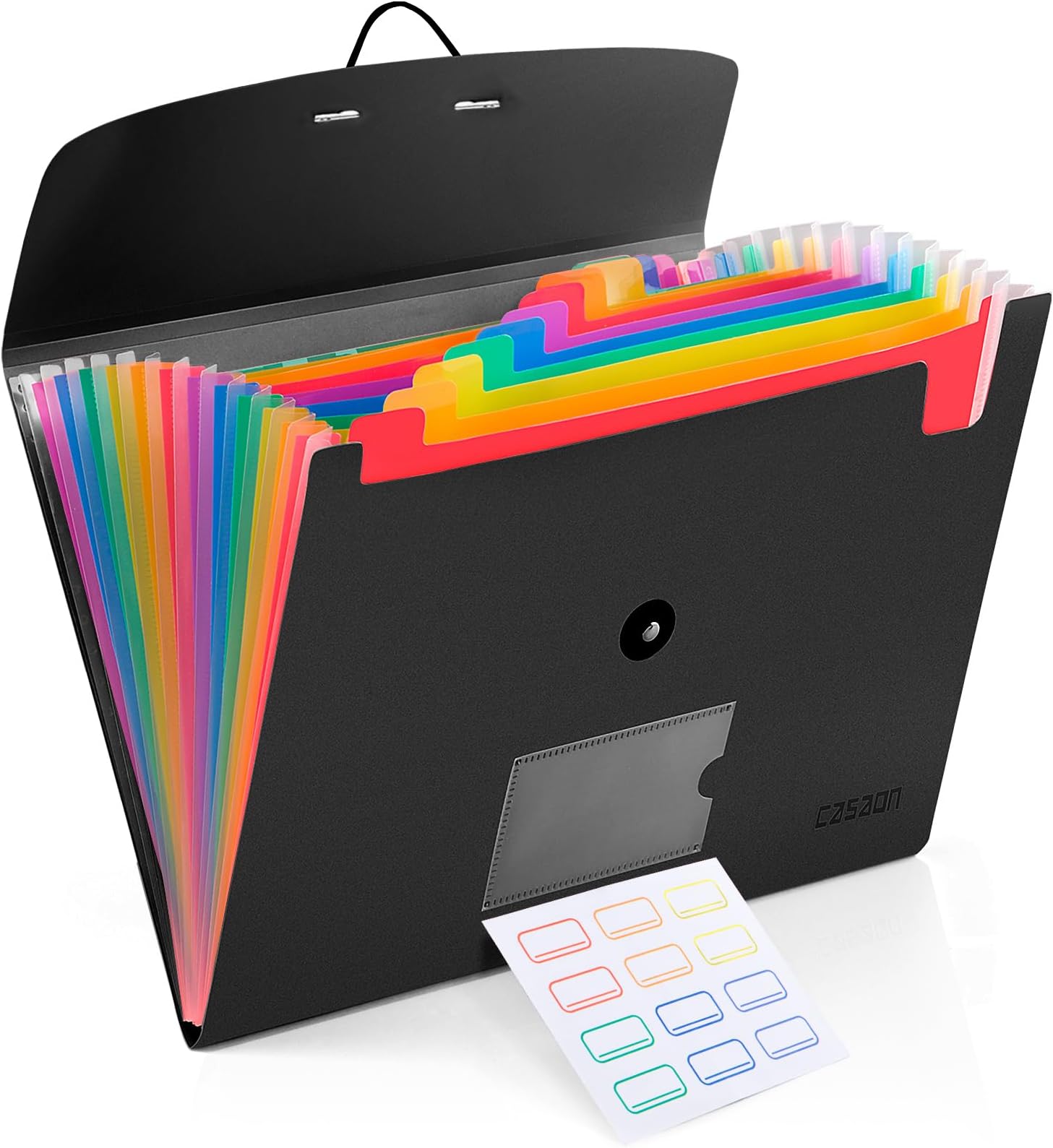 Amazon.com : 2Pcs Expanding File folders Letter Size Accordian File ...