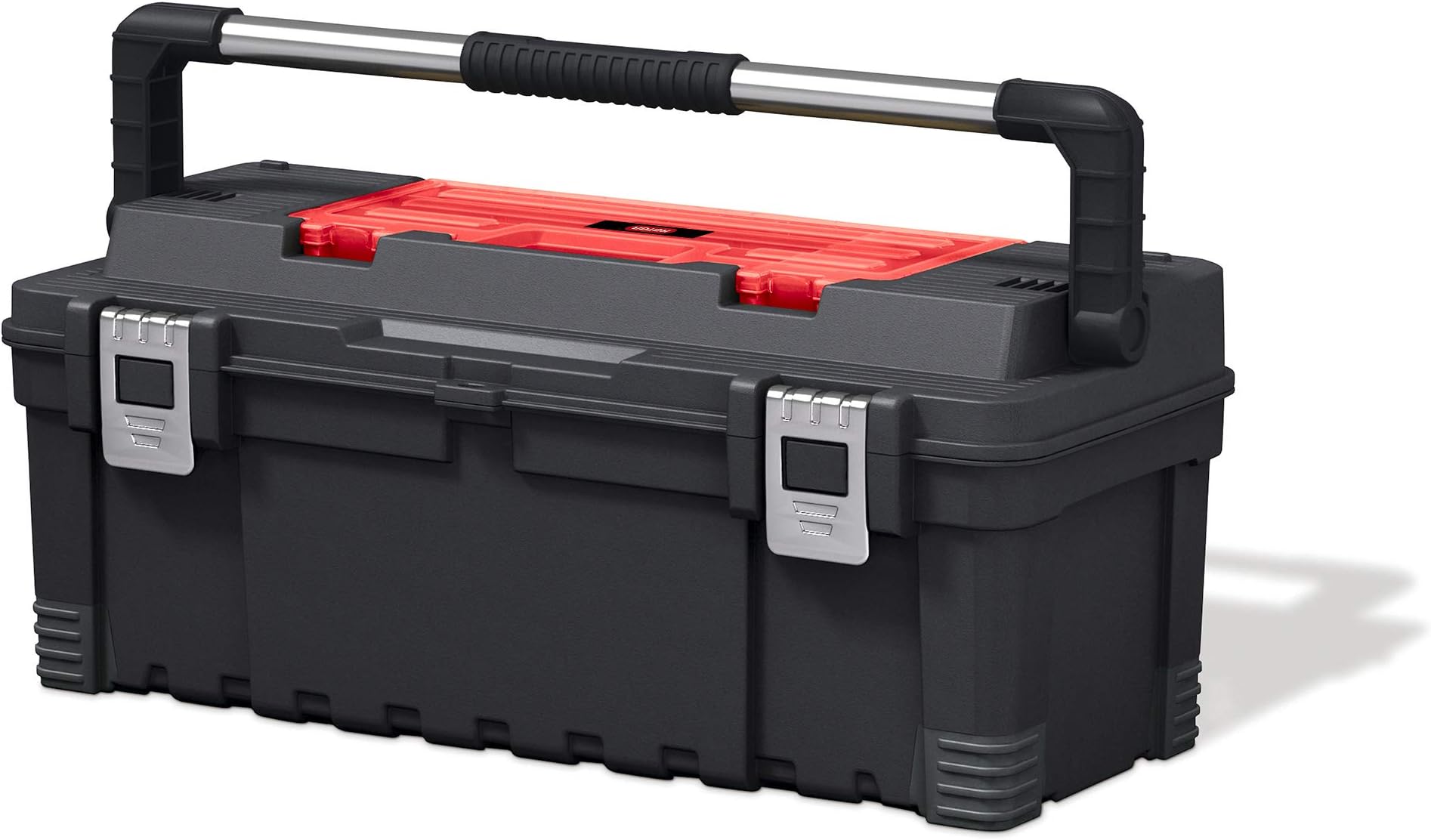 Keter 17181010 Master Pro Series Tool Box 26 Inches Metal Latch/Plastic ...