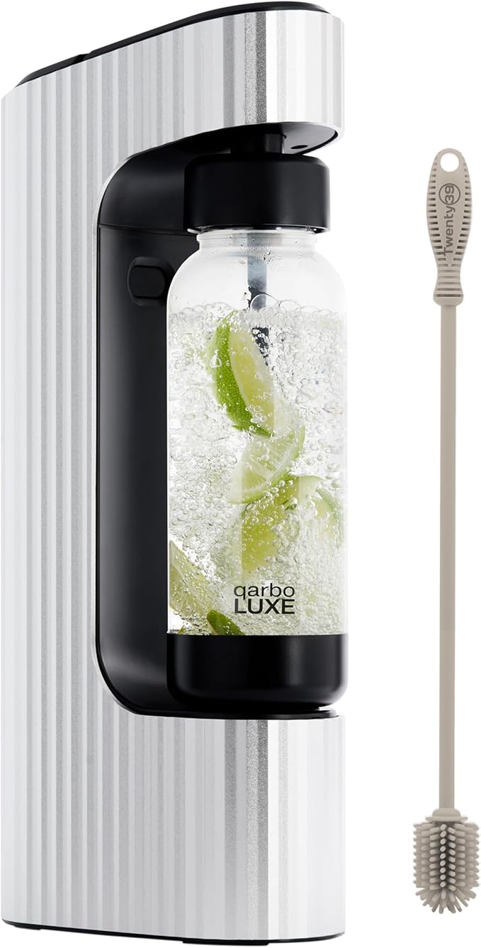 Amazon.com: Twenty39 qarbo LUXE Premium Metal Sparkling Water Maker ...