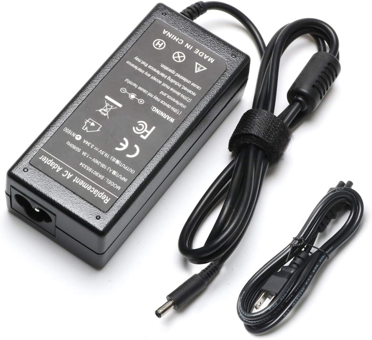 19.5V 3.34A 65W AC Power Adapter Charger for Dell Inspiron 15 3000 5000 ...