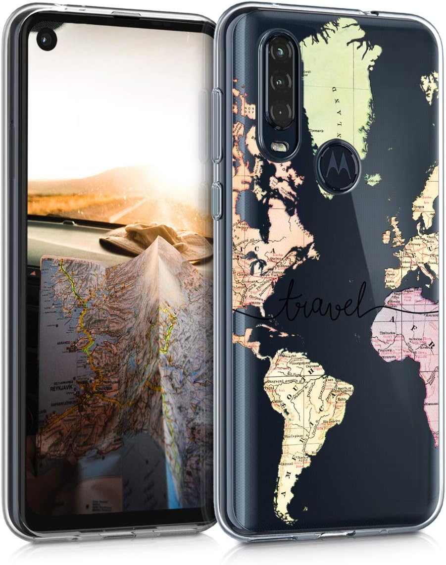 Amazon.com: kwmobile Clear Case Compatible with Motorola One Action ...
