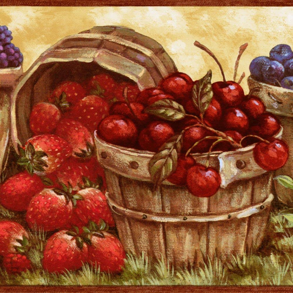 Old Farmhouse Wallpaper Borders CONCORD WALLCOVERINGS ™ Wallpaper