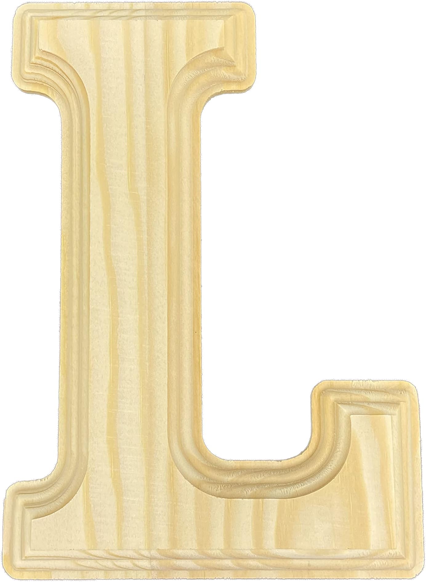 Amazon.com: Crafts Central Pine Wood Beveled Wooden Numbers for Arts ...