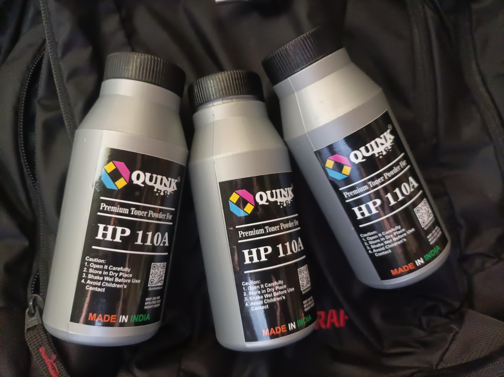 QUINK W1112A / 110A Premium Black Refill Toner Powder for HP110A Toner ...