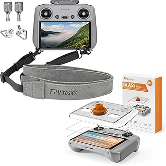 Amazon.com: FPVtosky Neck Lanyard with Joystick for DJI RC/RC 2+Screen ...