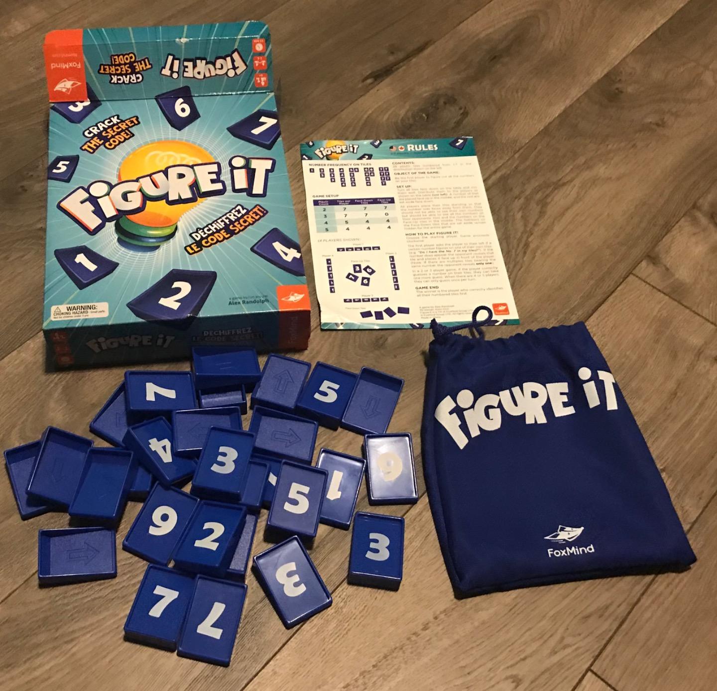 Amazon.com: FoxMind Games: Figure It, Code Cracking Logic Deduction ...