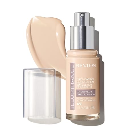 Amazon.com : Revlon Illuminance Skin-Caring Liquid Foundation ...