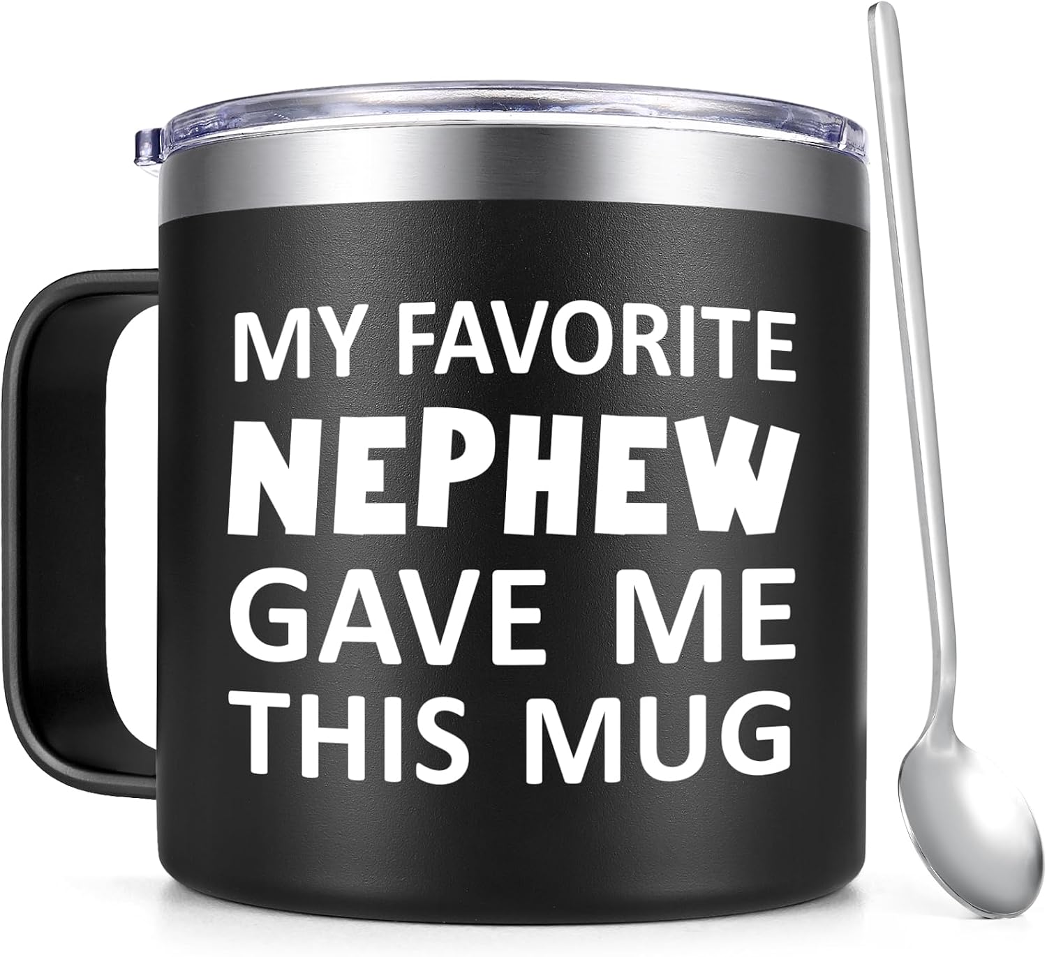 Amazon.com | Qtencas Uncle Mug - My Favorite Nephew Gave Me This ...