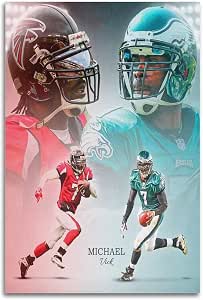 Amazon.com: fuyaozhishang Michael Vick Art Poster 24x36inch(60x90cm ...