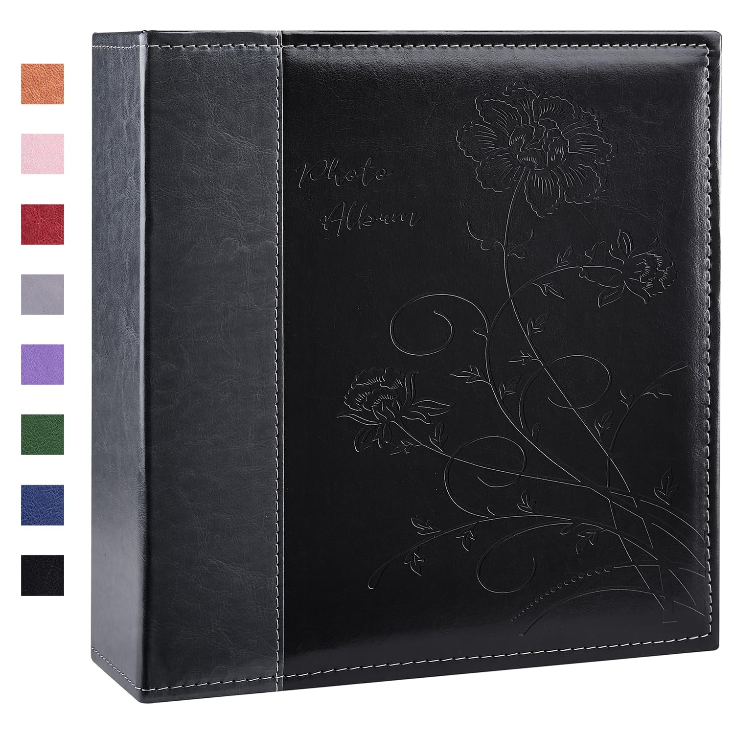 Artmag Photo Album 4x6 1000 Pockets Photos, Leather Cover Large Picture ...
