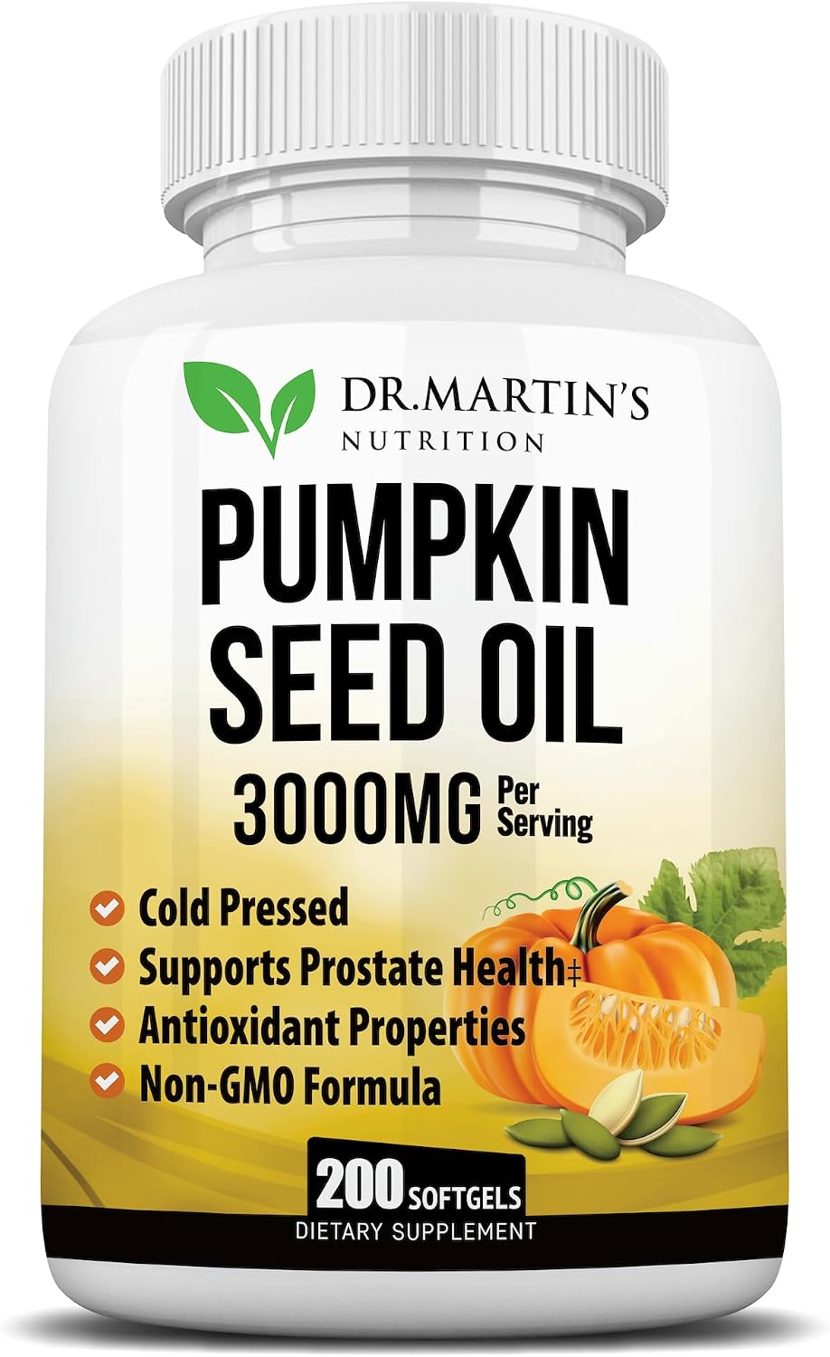 Amazon.com: 3000mg Cold Pressed Pumpkin Seed Oil | DHT Blocker ...
