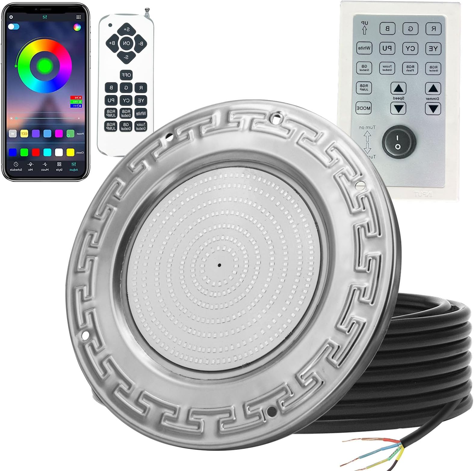 Amazon.com : Pentair EC602129 Amerilite 10 Inch 12 Volt 300 Watt ...