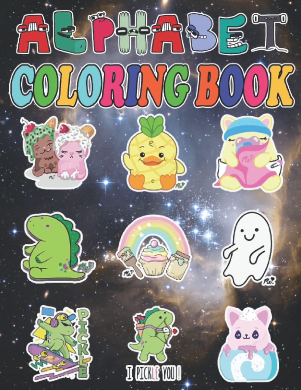 Moriah Elizabeth Coloring Book Alphabet And Numbers Color Moriah ...