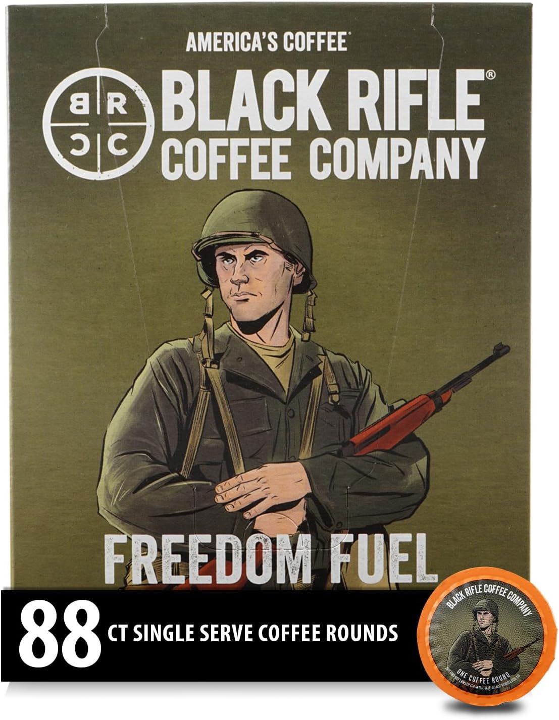Amazon.com: Black Rifle Coffee Company, Single Serve Coffee Pods ...
