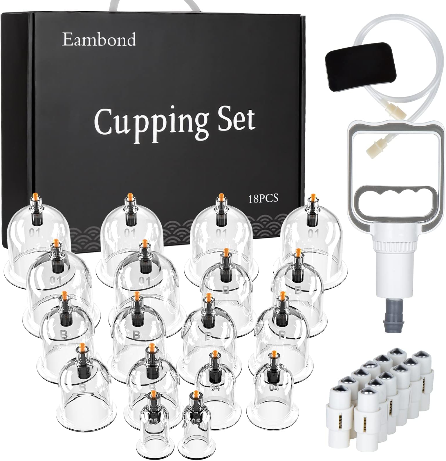 Amazon.com: AIKOTOO Cupping Set Cupping Therapy Set Massage Cups for ...
