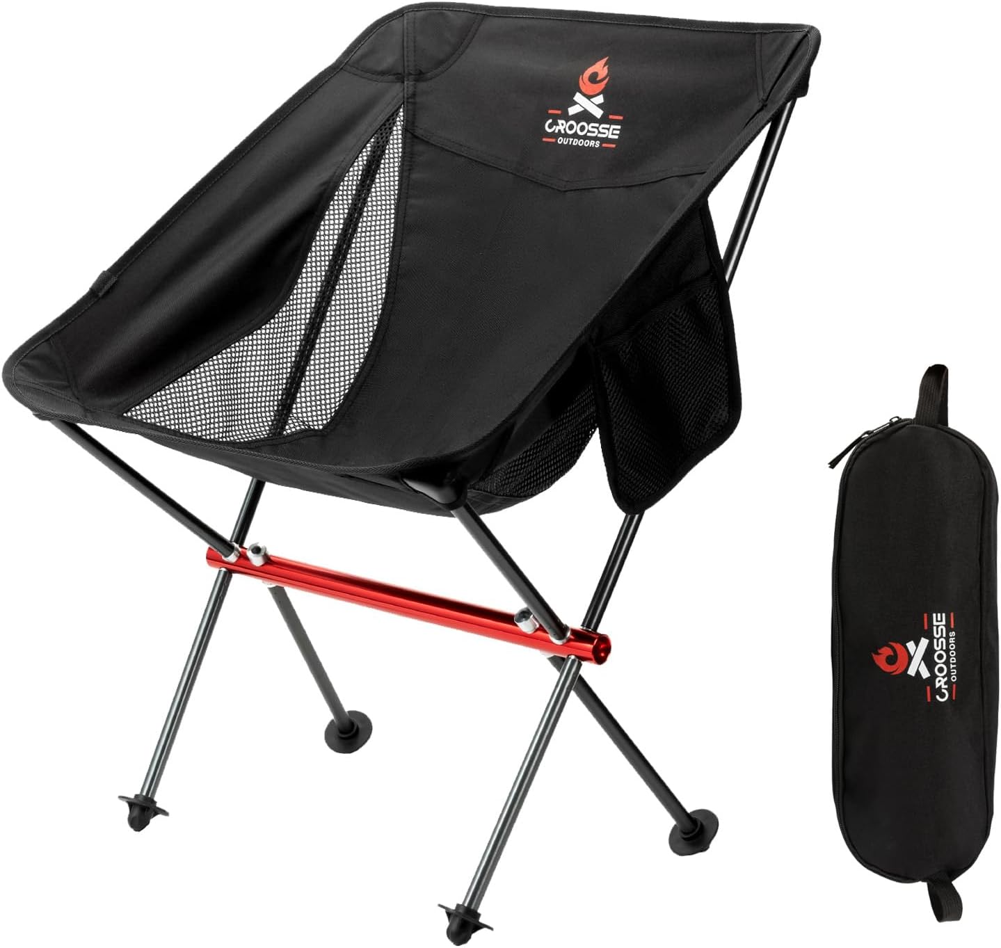 Amazon.com : Croosseoutdoors Portable Folding Outdoor Chair - Compact ...