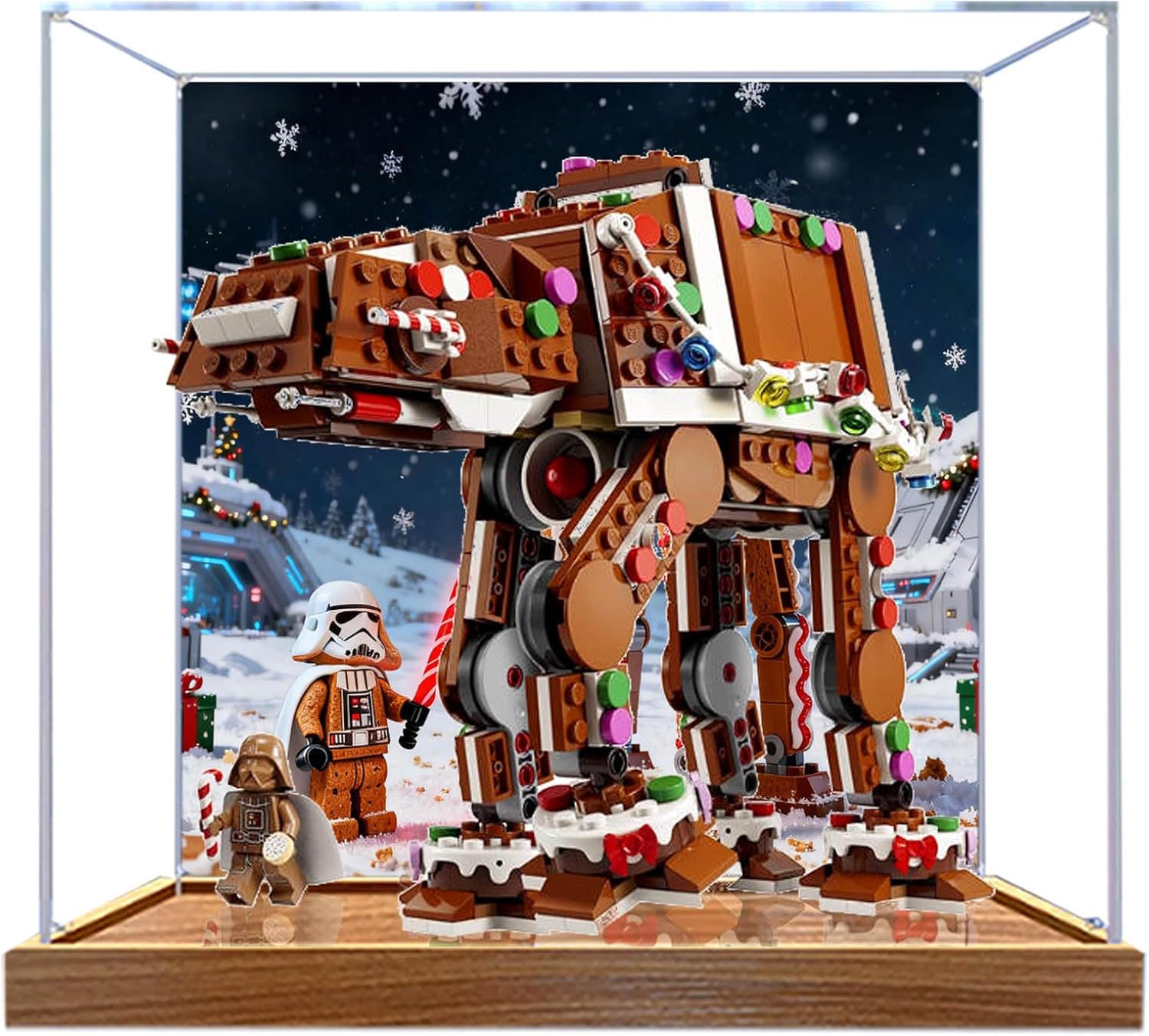 Amazon.com: Acrylic Display Case for Giant Lego 40806 Christmas ...