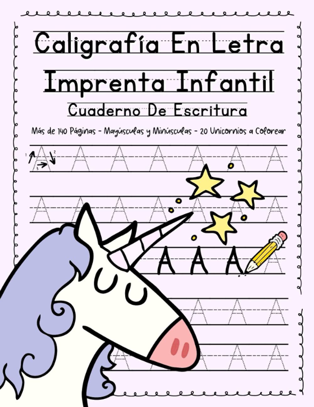 Buy Caligrafía Letra Imprenta Infantil: Cuaderno de escritura para ...