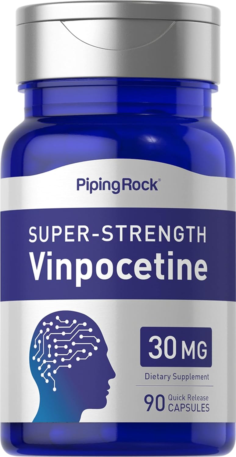 Amazon.com: Piping Rock Vinpocetine 30mg | 90 Capsules | Brain ...