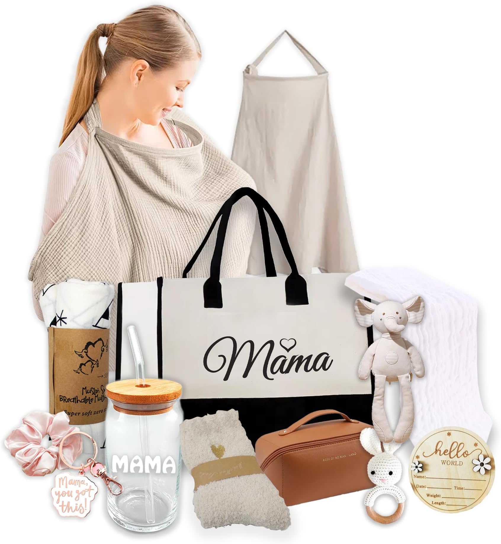 Amazon.com : New Mom, Mother to be Gift Basket, Care Package | Unique ...