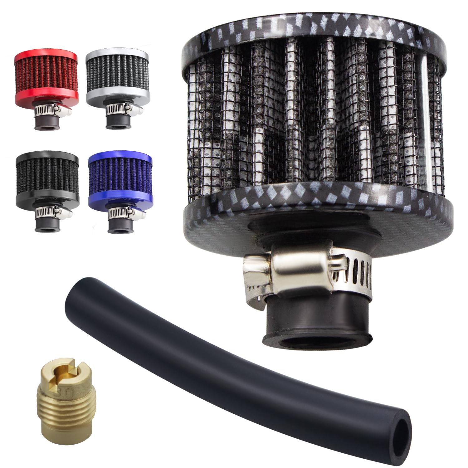 Snapklik.com : Amavoler Air Filter Intake Filter Breather Turbo Vent ...