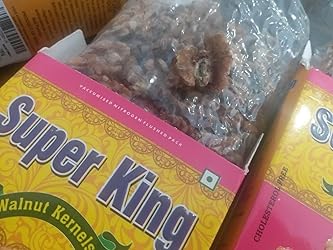 Super King Broken Walnut Kernels, 250g : Amazon.in: Grocery & Gourmet Foods