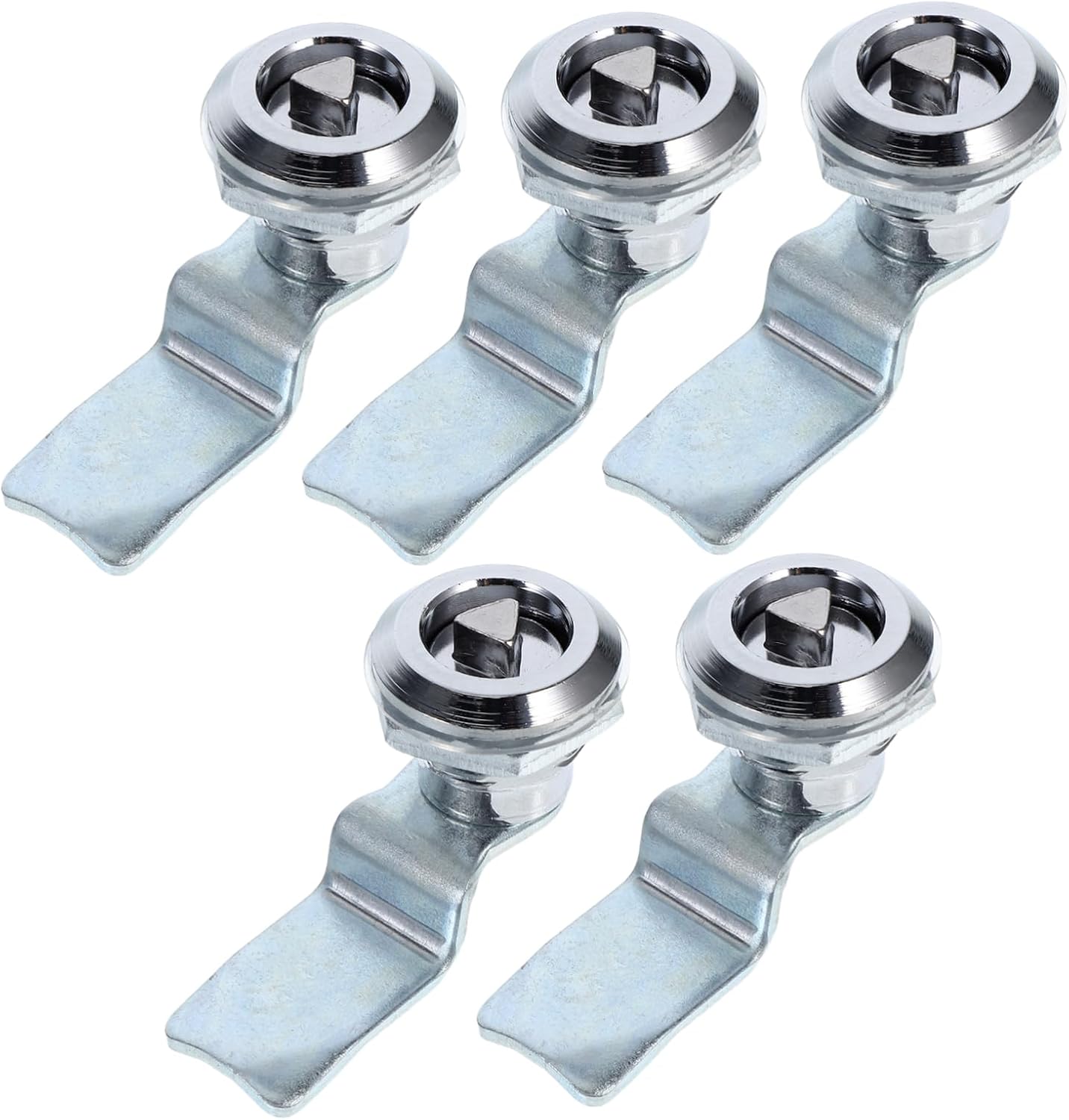 CHILDWEET 5pcs Secure Cabinet Locks Triangle Cam Locks No Drill for ...