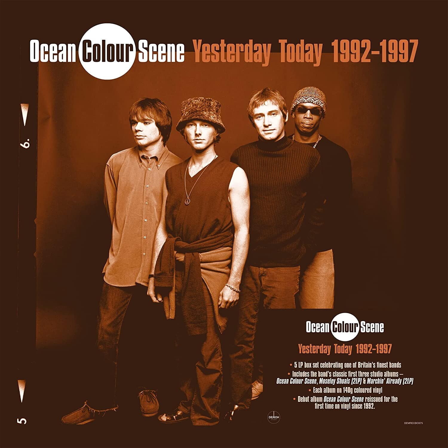 Ocean Colour Scene: Yesterday Today 1992 - 1997 (140g Blue, Orange ...