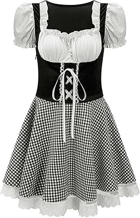 Amazon.com: Firecos Women's Oktoberfest Dress Beer Festival Cosplay ...