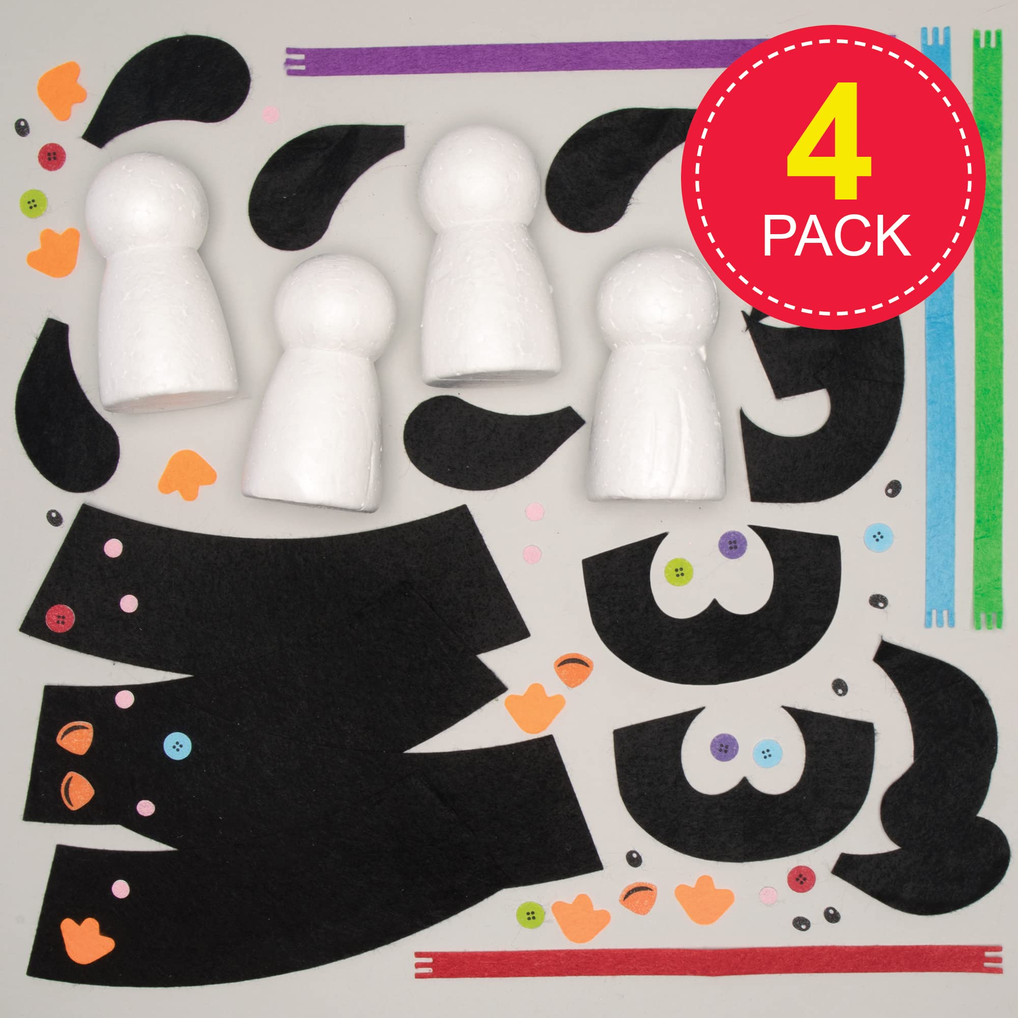 Lavoretti Natale Baker Ross Kit Perline Animali Bosco - 5 Modelli ...