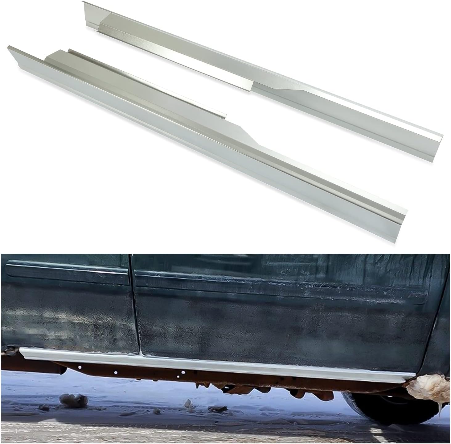 Amazon.com: KUAFU Rocker Panel Extended Pair Compatible with 2009-2014 ...