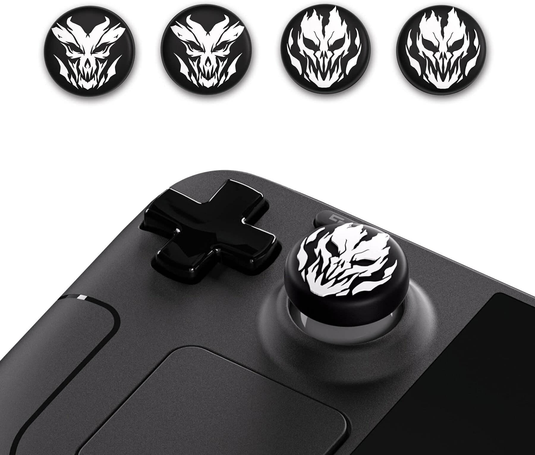 Amazon.com: PlayVital Thumb Grip Caps for Steam Deck LCD, for PS Portal ...