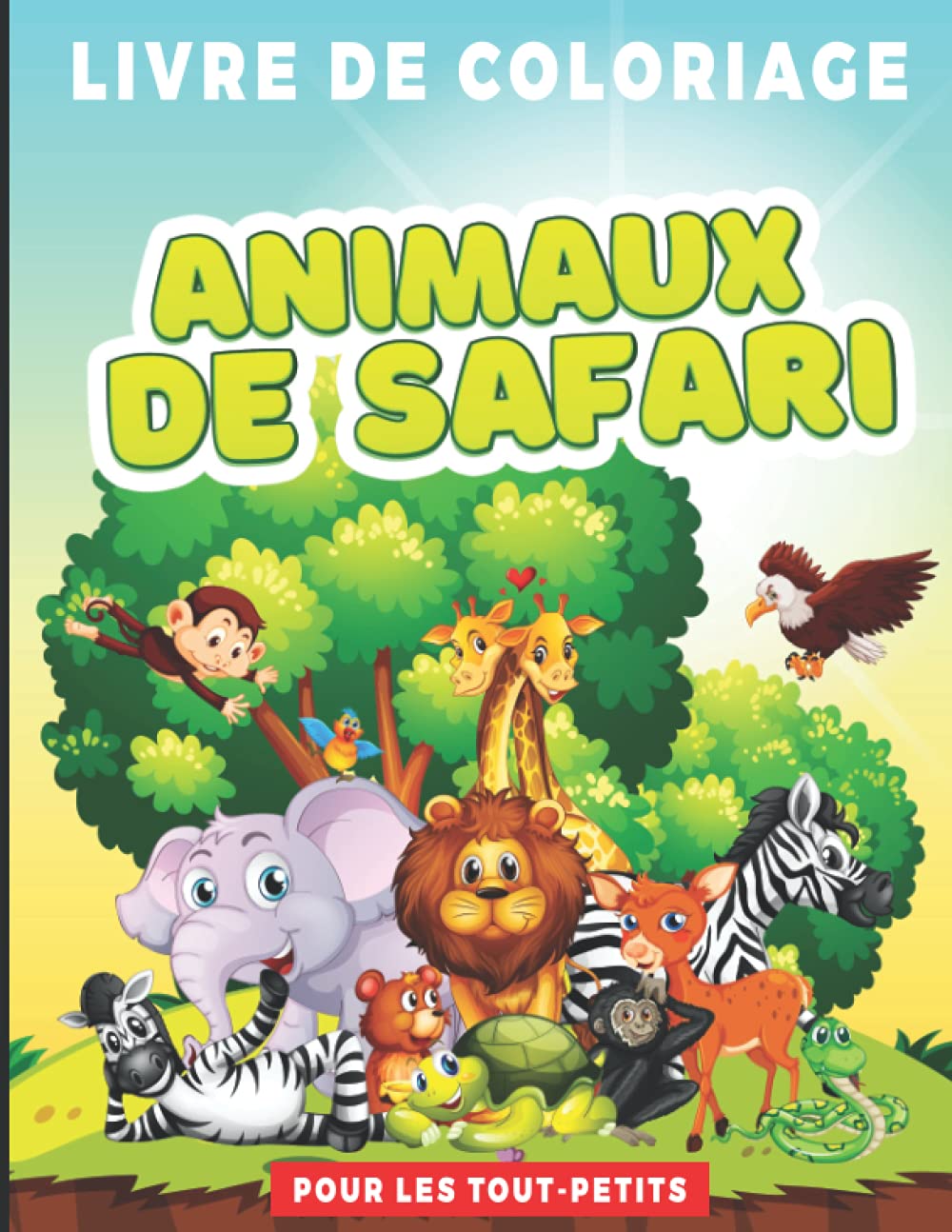 Coloriages D'animaux De Safari Ooly Carry Along Colouring Book On