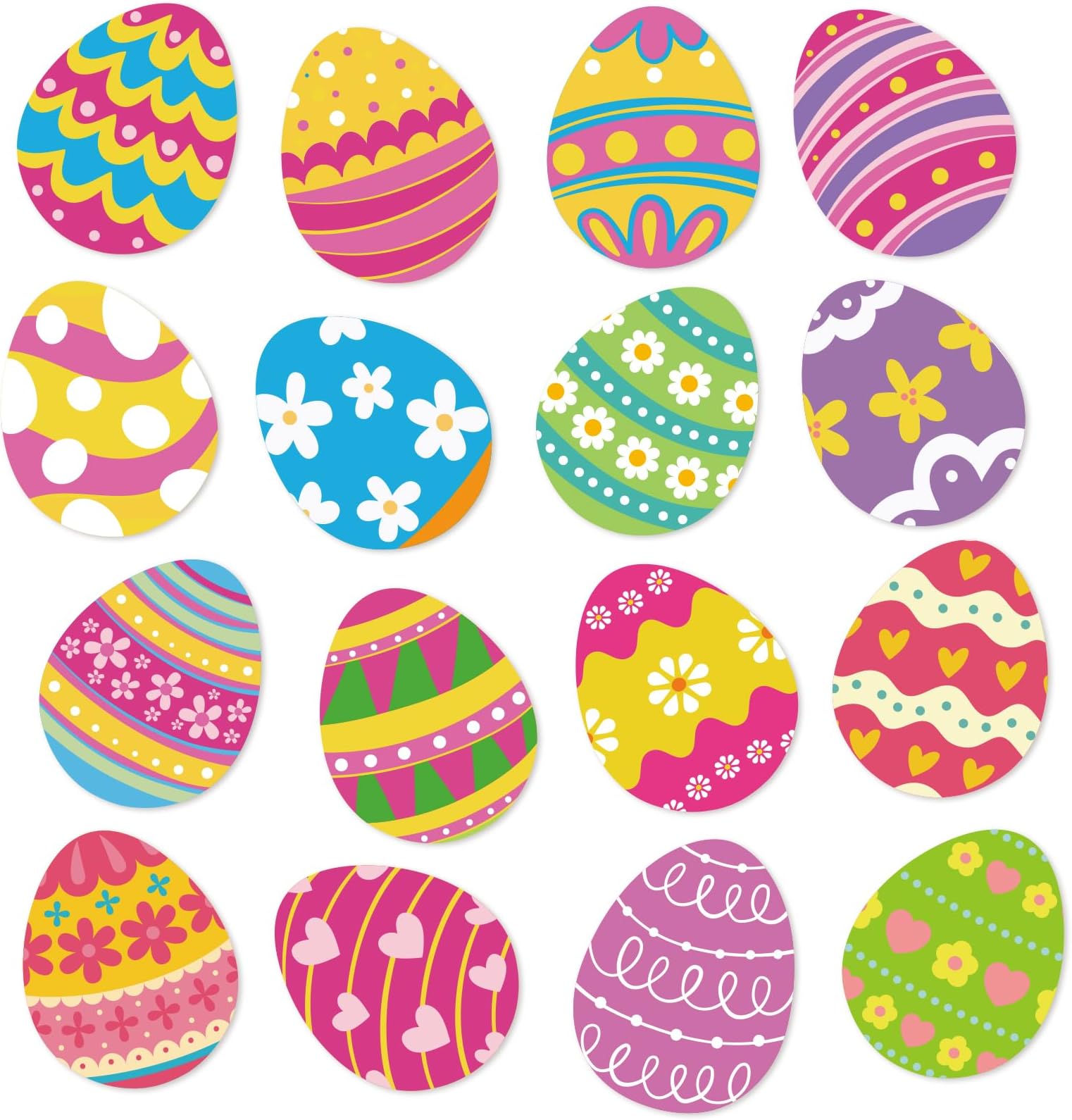 Amazon.com: JarThenaAMCS 15Pcs Easter Refrigerator Magnets Colorful ...