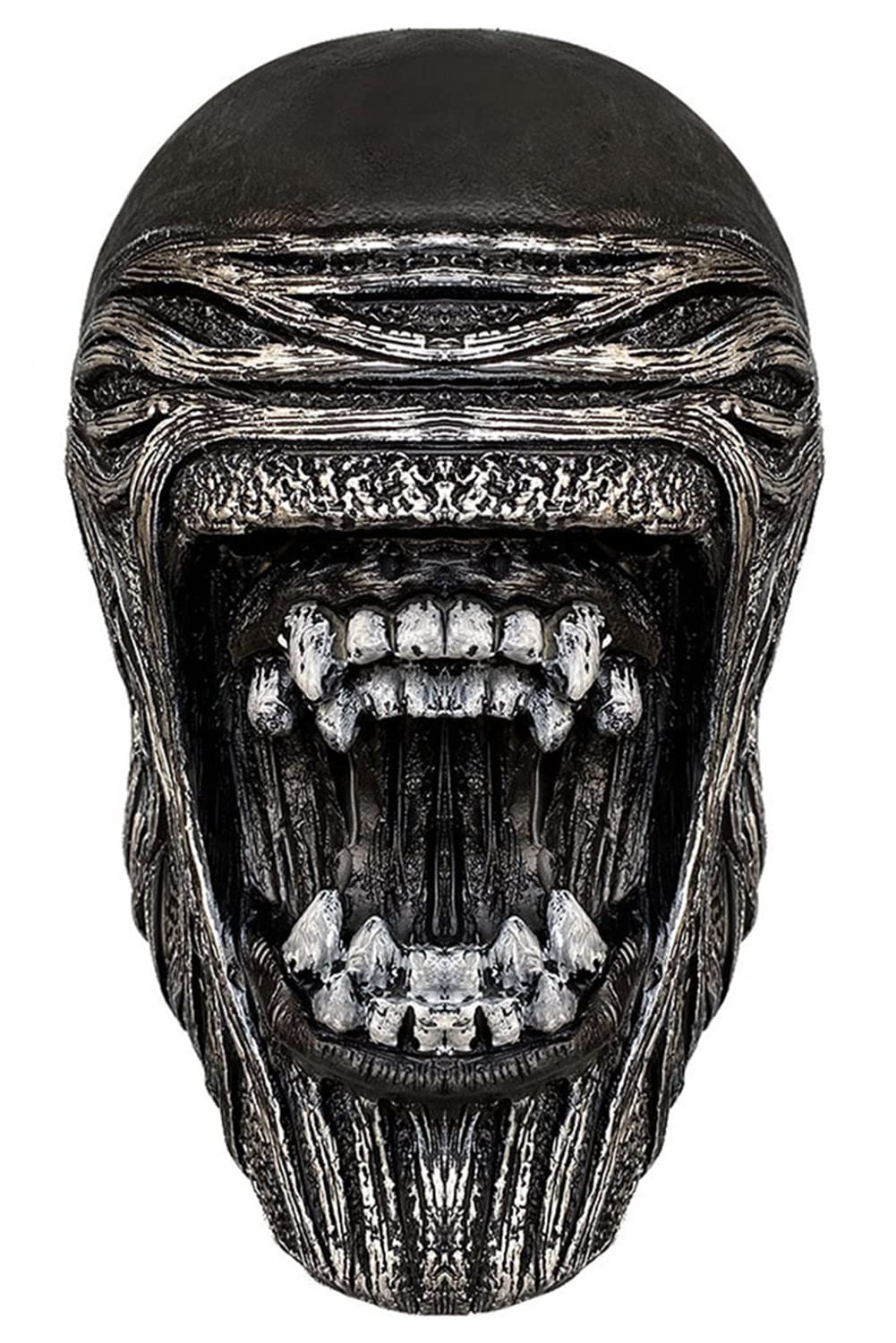 Buy Men Alien Xenomorph Latex Cosplay Props Terror Ghost Monster y ...