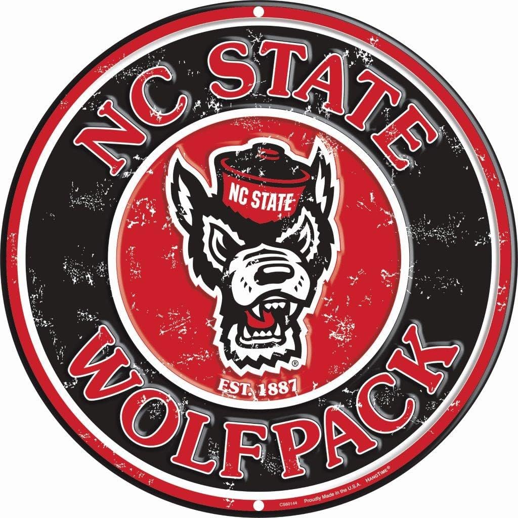 Amazon.com: Hangtime North Carolina State - NC State Wolfpack 12 inch ...