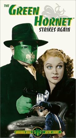 Amazon.com: Green Hornet Strikes Again (15 Episodes) [VHS] : Warren ...