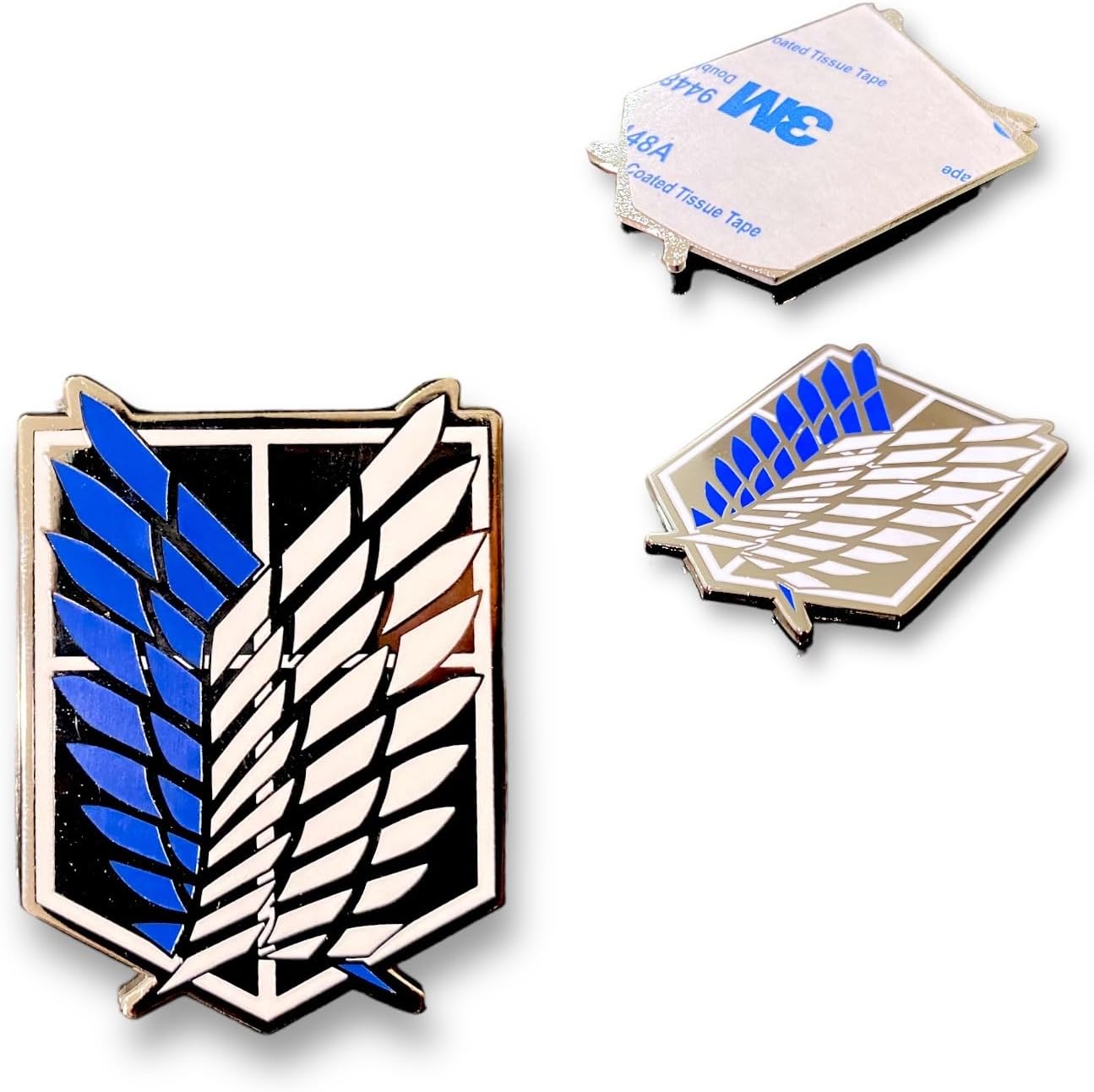 Amazon.com: Anime Metal Sticker Anime Emblem Anime Metal Sticker for ...