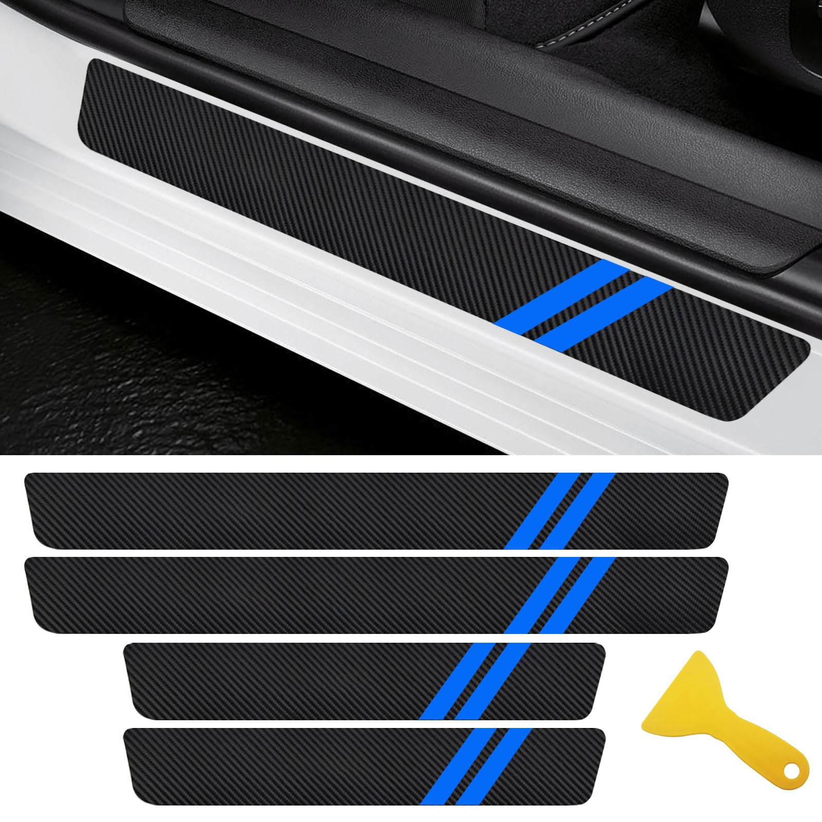 Amazon.com: Door Sill Protector Compatible with Dodge Charger ...