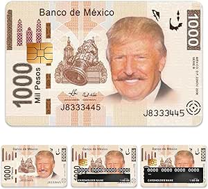 Amazon.com: Generic Donald Trump 2024 Credit Card Skin, 4PCs Donald ...