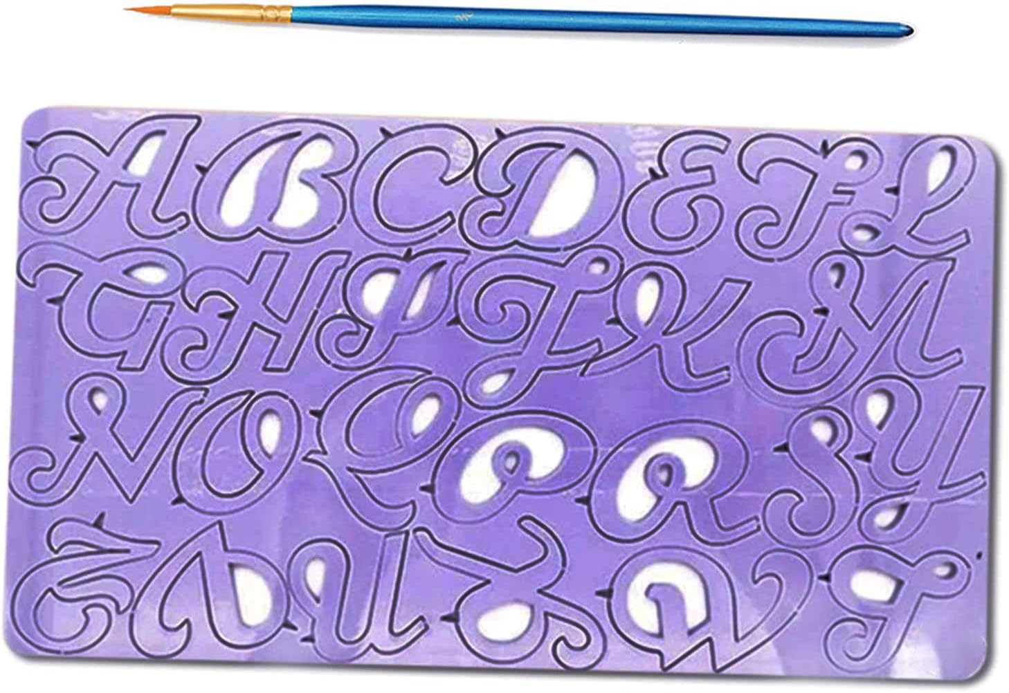 Alphabet Cake Stamp, Capital Letter Fondant Mold Biscuit Embosser ...