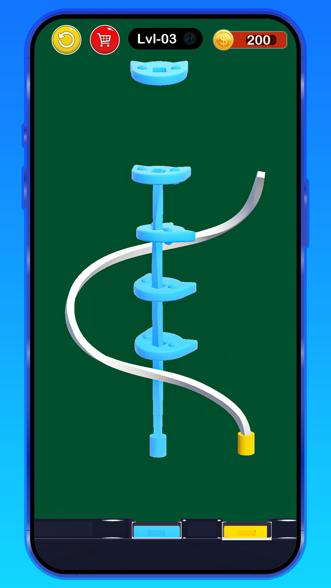 Twisted Hoop Sort Puzzle: Color Ring Stack- Sort It 3D - App on Amazon Appstore