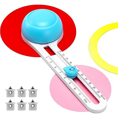 Amazon.com: Circle Cutter Paper Trimmer Scrapbooking Circular Cutter ...