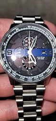 Amazon.com: Citizen Men's Thin Blue Line Watch Chronograph 200M WR Eco ...