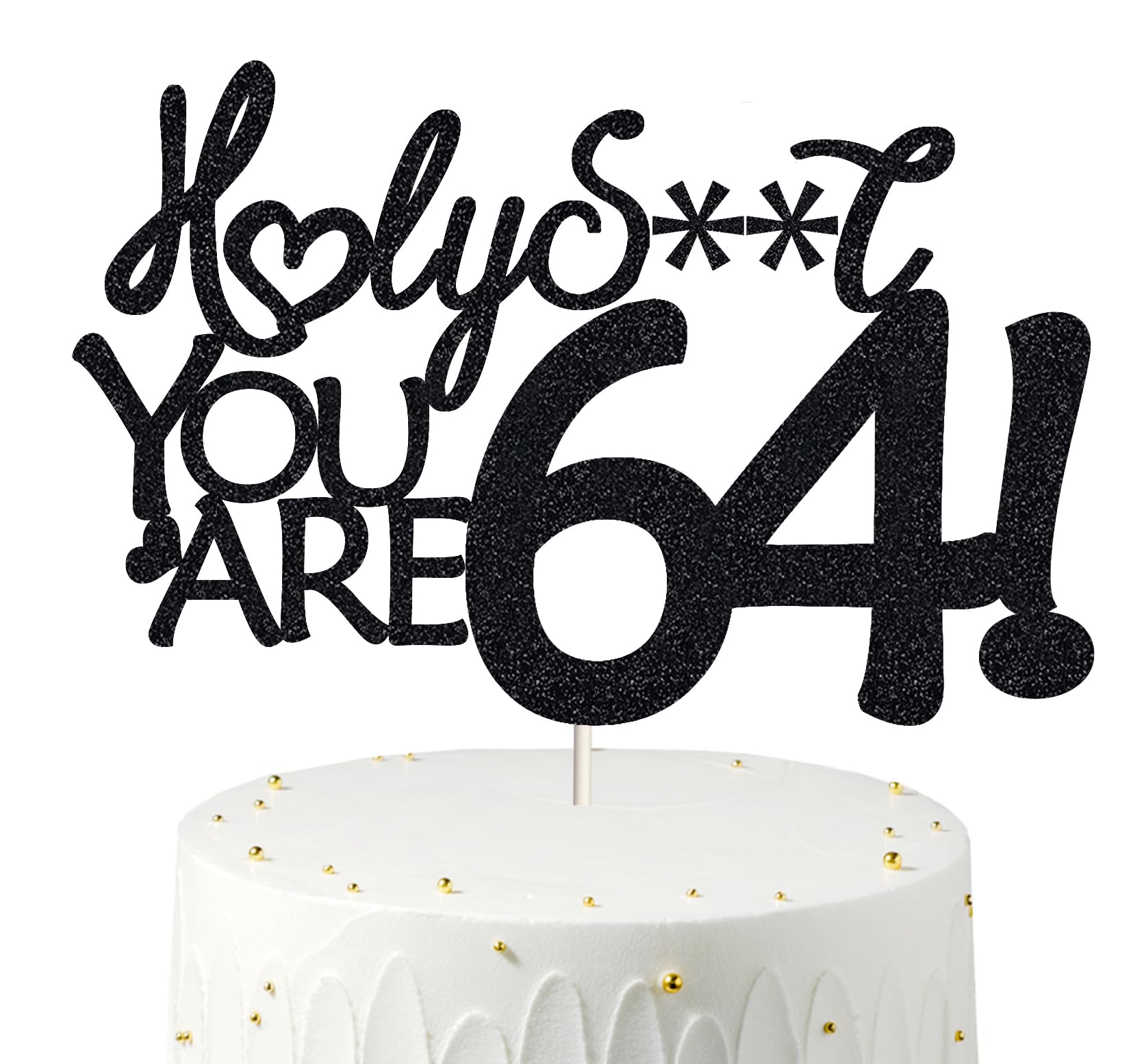 Snapklik.com : Happy 64th Birthday Cake Topper 64 Birthday Cake Toppers ...