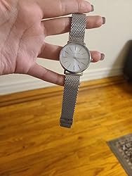 Amazon.com: Michael Kors Pyper Three-Hand Stainless Steel Mesh Women's ...