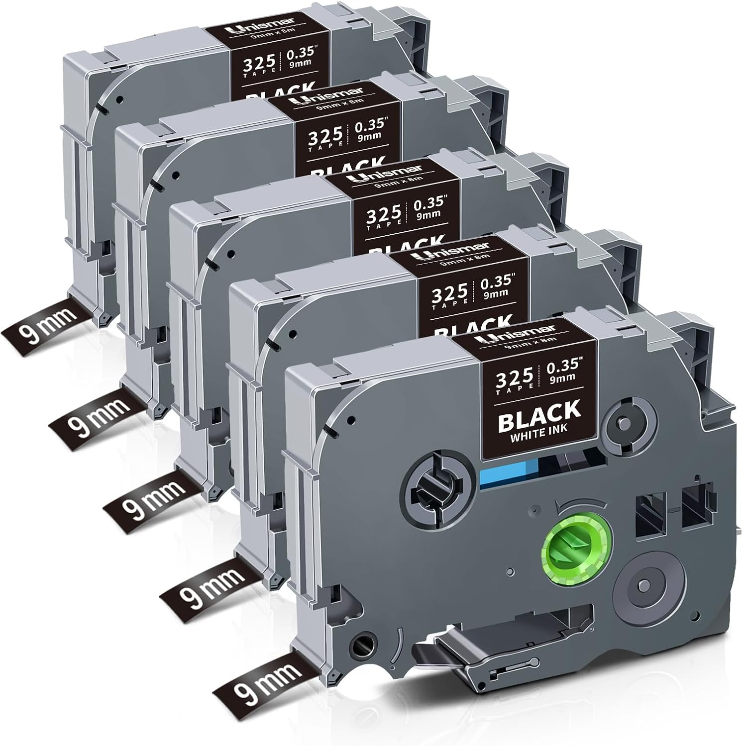 Unismar Compatible Label Tape Replacement for Brother TZe-325 TZe325 ...